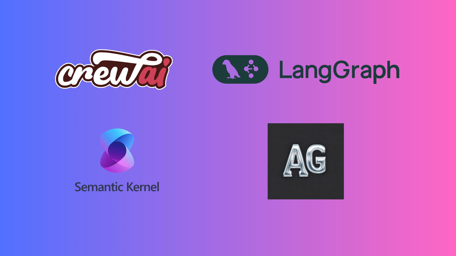 Best 4 AI Agent Frameworks in 2025: How to Choose the Right One for ...